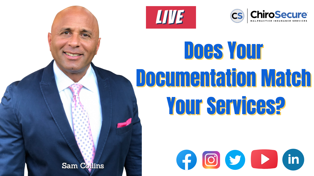 Does Your Documentation Match Your Services? - ChiroSecure